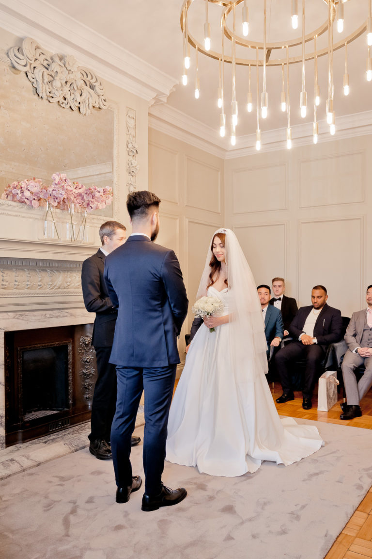 Small Intimate London Wedding | Marylebone Town Hall