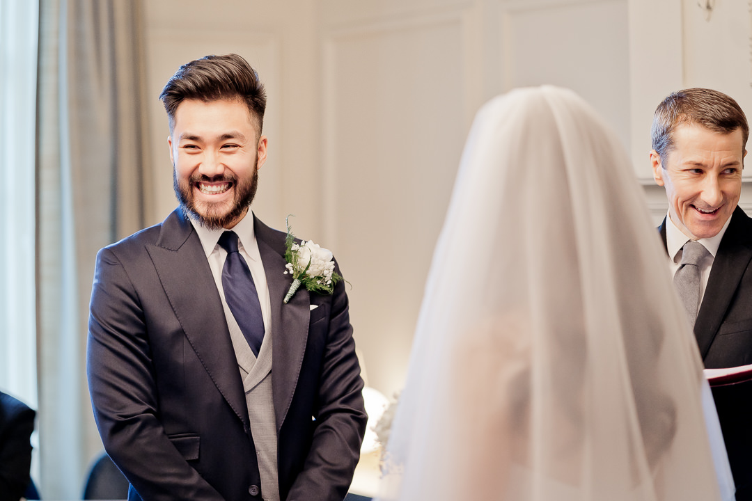 Small Intimate London Wedding | Marylebone Town Hall