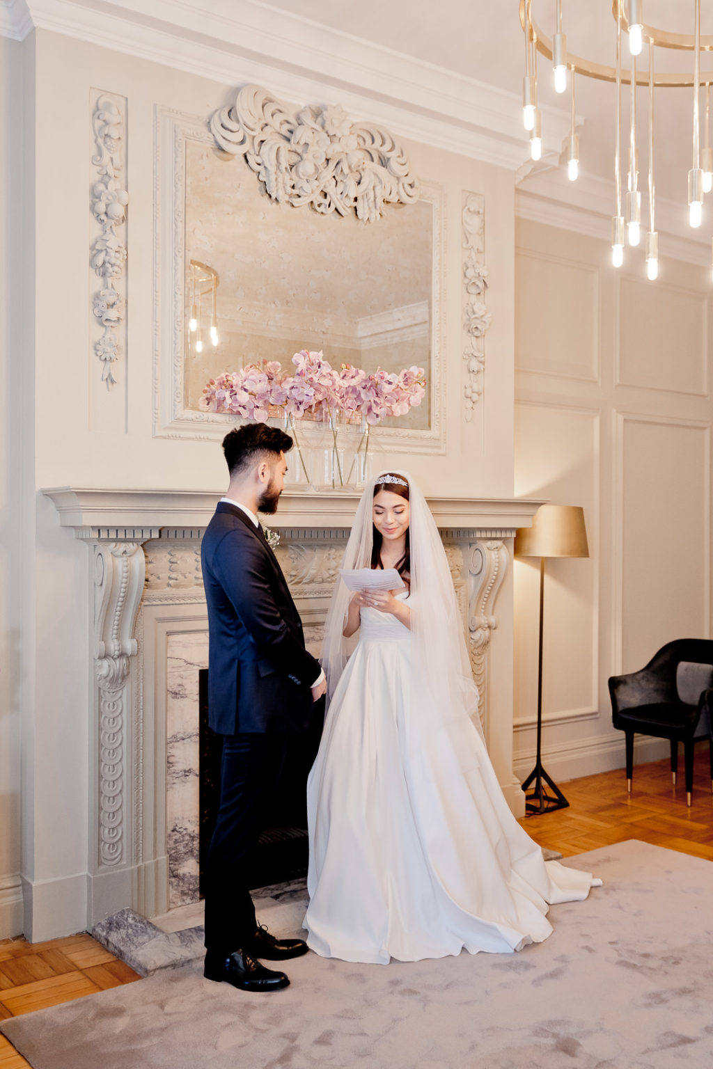 Small Intimate London Wedding | Marylebone Town Hall