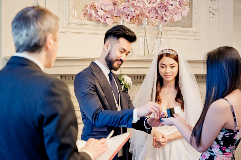 Small Intimate London Wedding | Marylebone Town Hall
